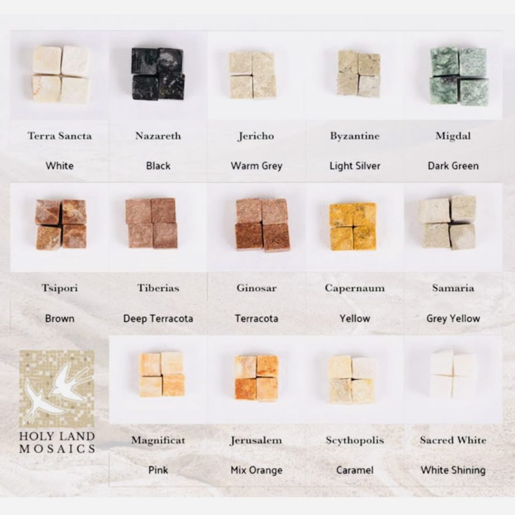 Byzantine Bethlehem Cross - Holyland Mosaics